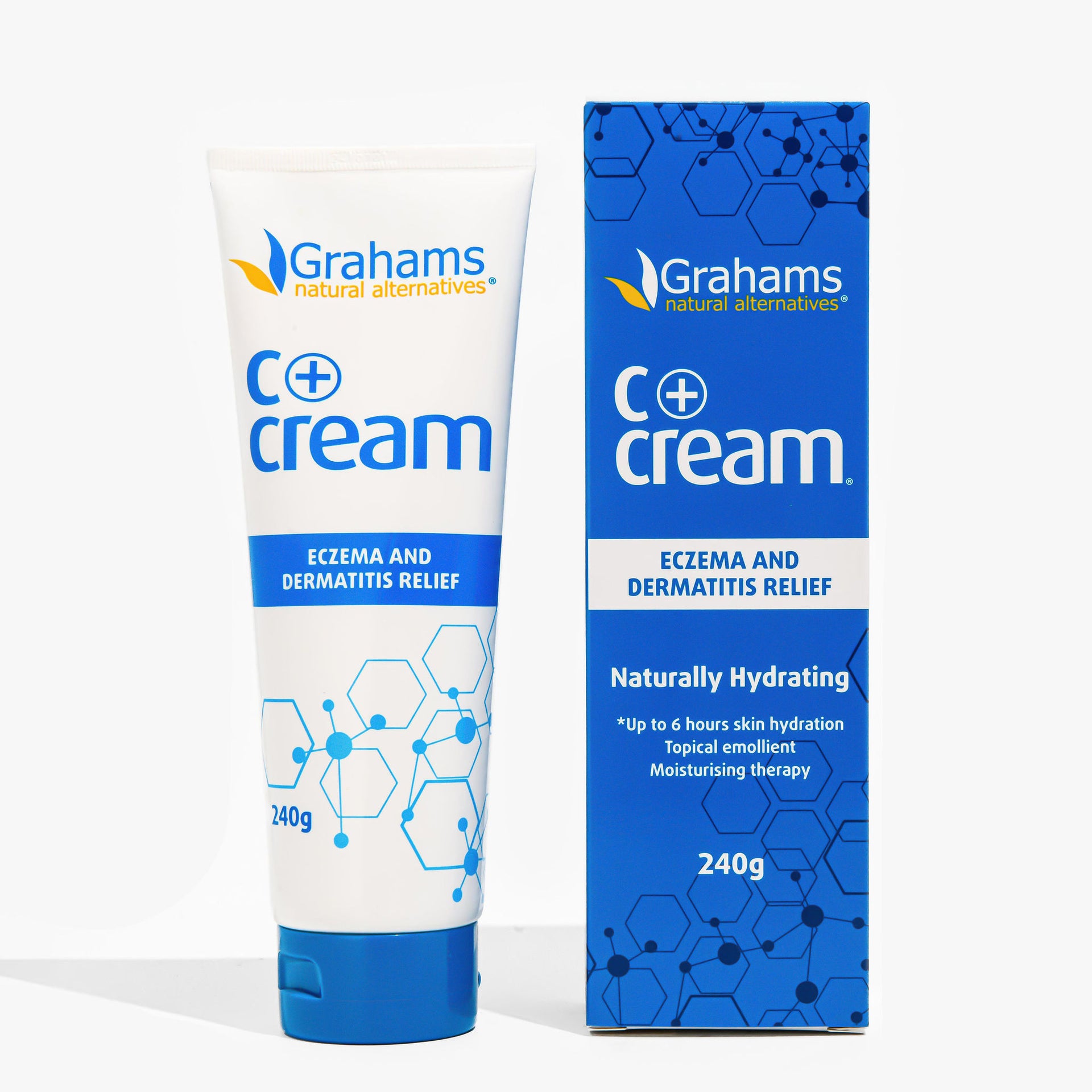C+ Eczema & Dermatitis Cream | Natural Eczema Cream | Grahams Natural